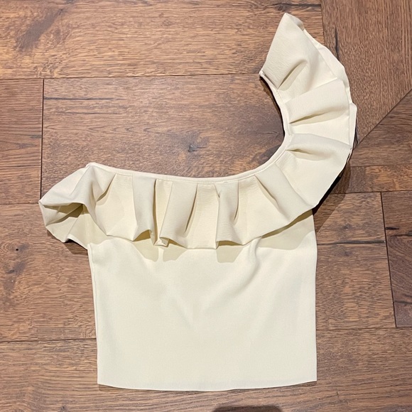 Zara | Tops | Off The Shoulder Zara Ruffle Top | Poshmark